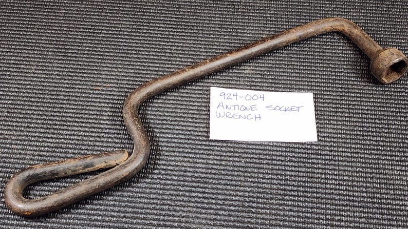 Vintage Socket Wrench 5/8 Inch X 12 Inches Long, Mechanic Wrench ...