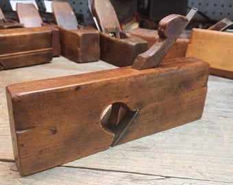 Antique Barrel Cooper's Croze Barrel Howell Plane, Woodworking Tools ...