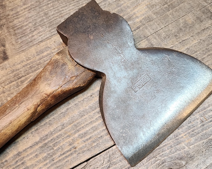 Vintage Hand Forged Froe, Wood Splitter, Old Tools, Antique Froe ...