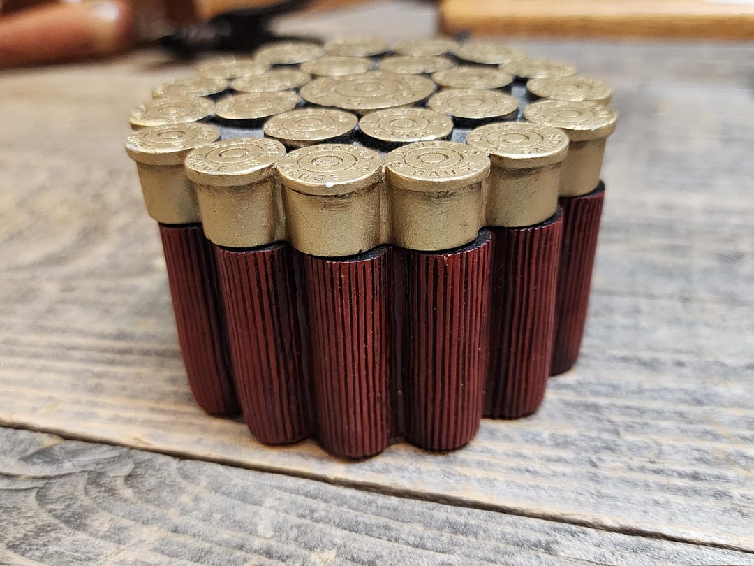 Ceramic 12 Gauge Shotgun Shell Coin Box, Men's Gift, Gift for Dad, Gift ...