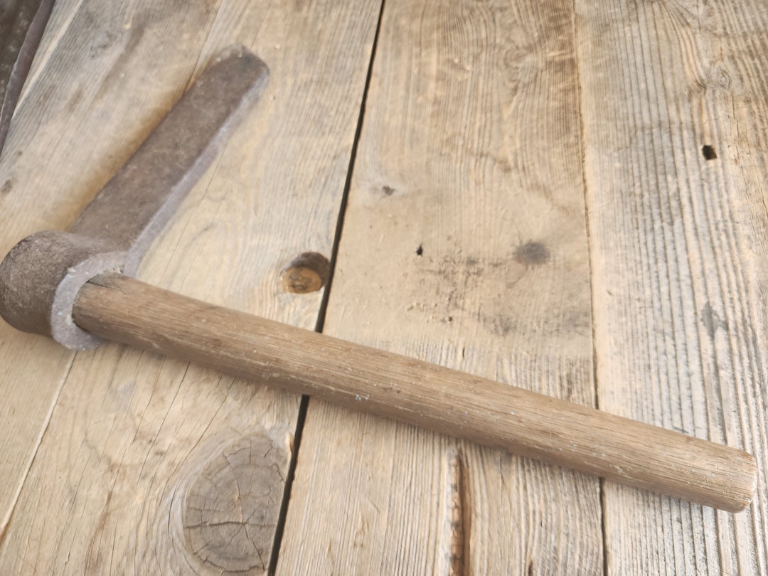 Vintage Hand Forged Froe, Wood Splitter, Old Tools, Antique Froe ...