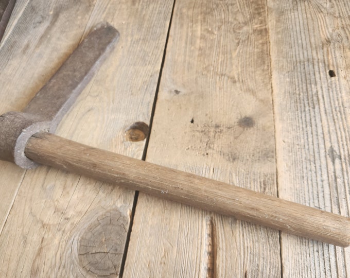 Vintage Hand Forged Froe, Wood Splitter, Old Tools, Antique Froe ...
