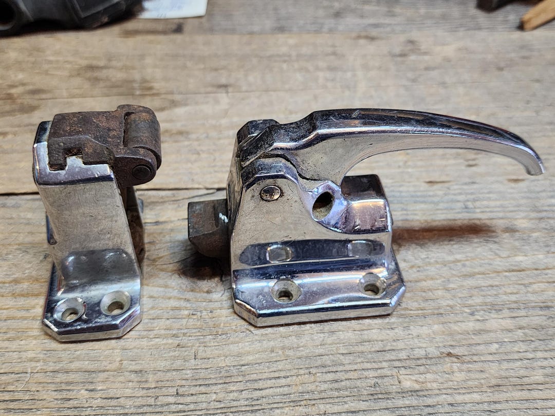 Rare! Vintage Hard to Find Kason K40A Chrome Plated Brass Freezer Latch ...