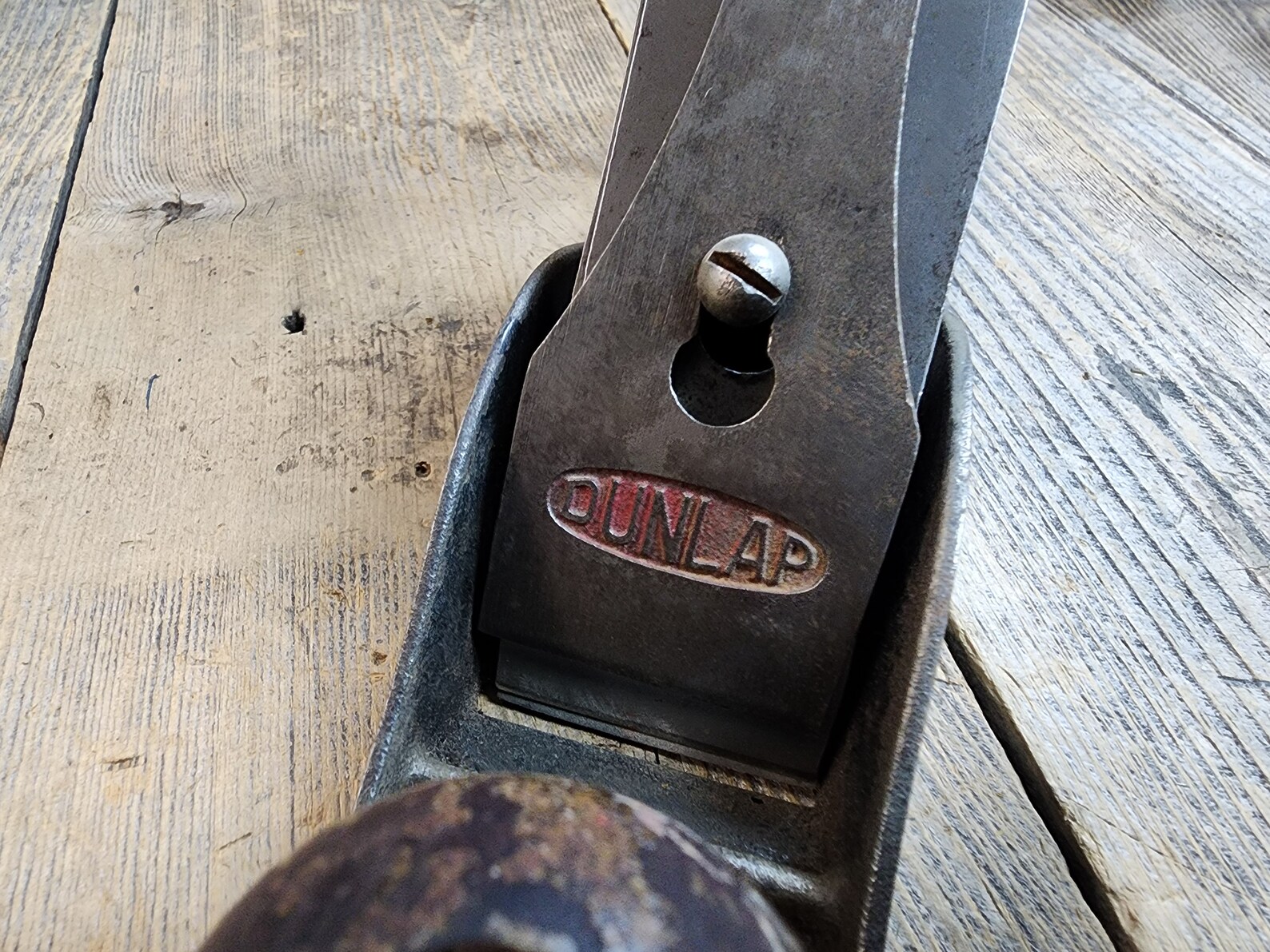 Vintage Dunlap Smooth Bottom Bench Plane Pat. No. 619.3726, Antique ...