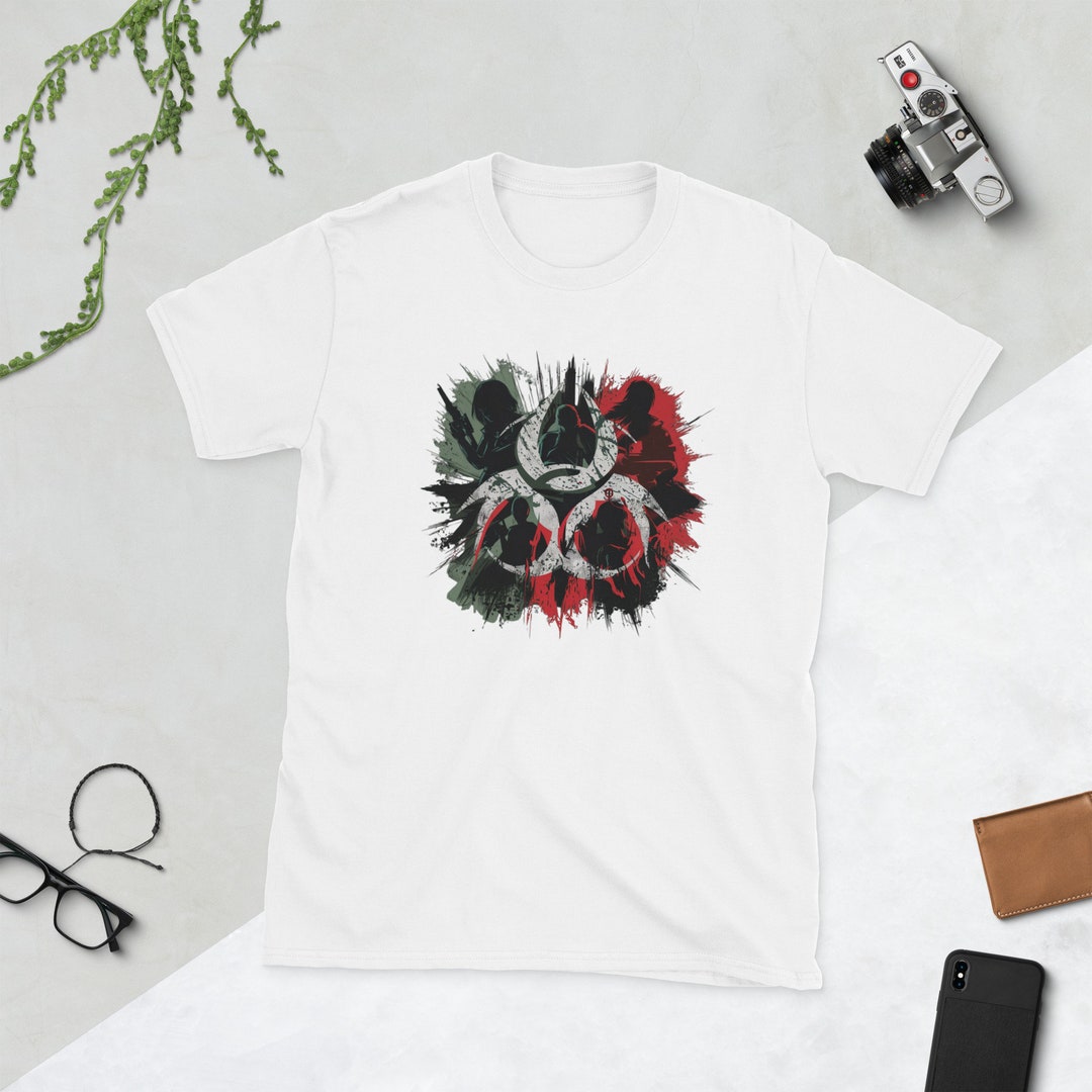 Resident Evil Bloody Biohazard Symbol T-shirt: Retro Gaming, Resident ...