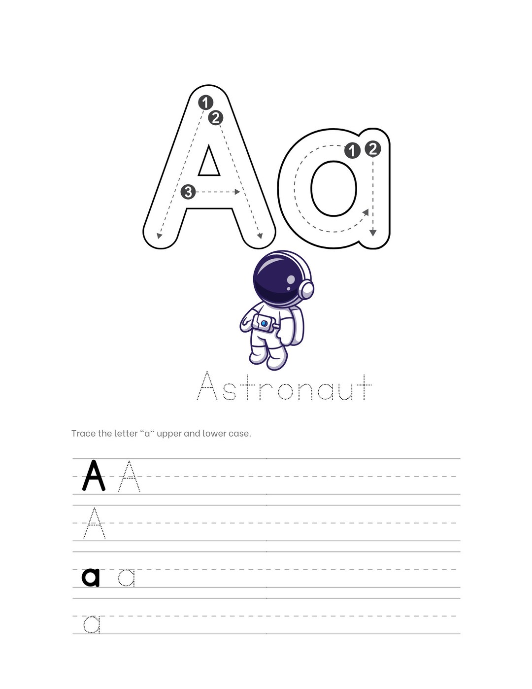 Alphabet and Name Tracing Dry Erase Book - Etsy