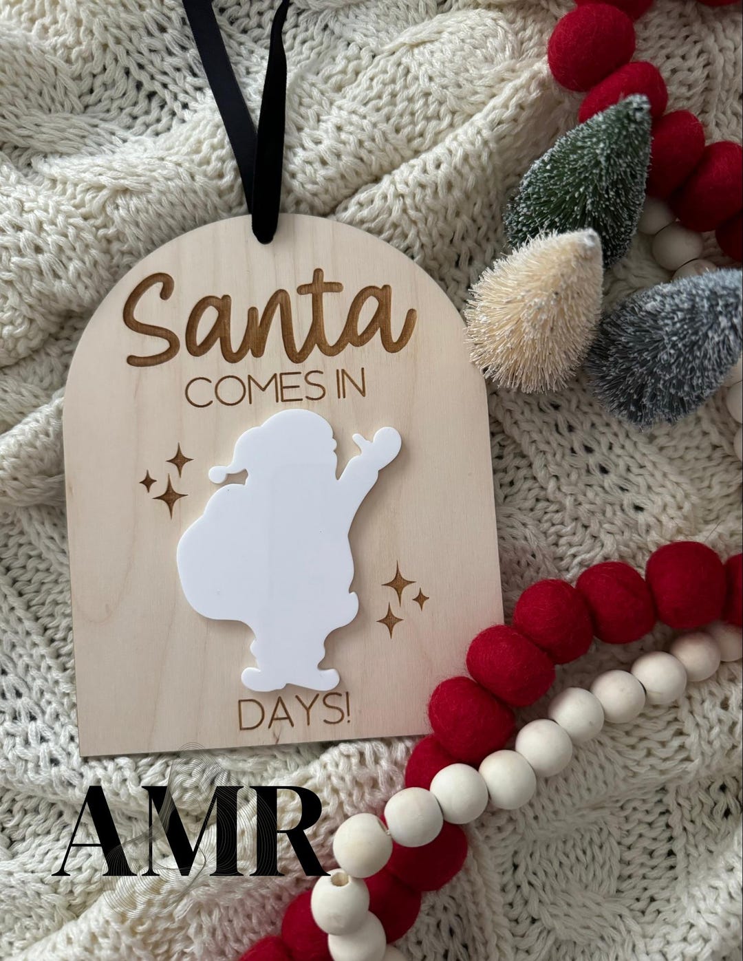 Christmas Countdown/door Hanger - Etsy