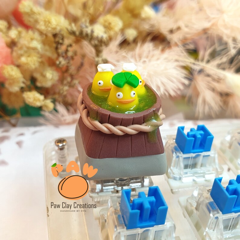 Ōtori-sama ghibli Artisan Keycap - Etsy