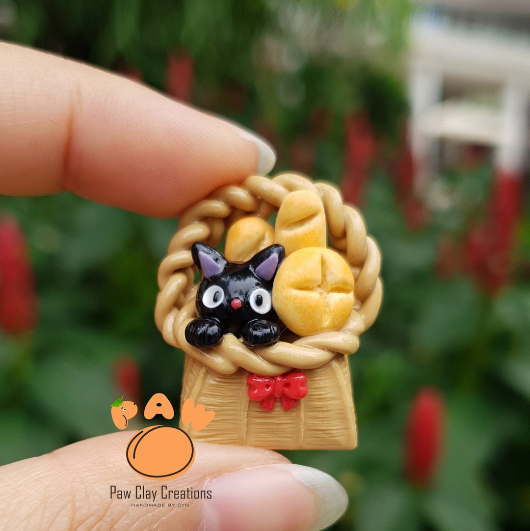 Jiji (ghibli) Artisan Keycap - Etsy