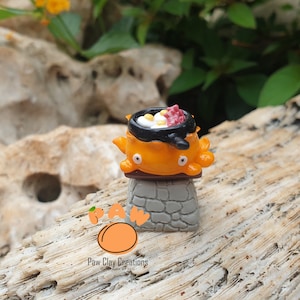 Calcifer (ghibli) Artisan Keycap - Etsy