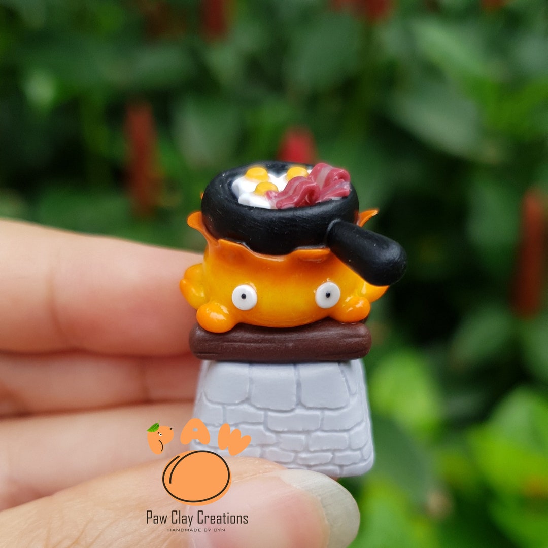 Calcifer (ghibli) Artisan Keycap - Etsy