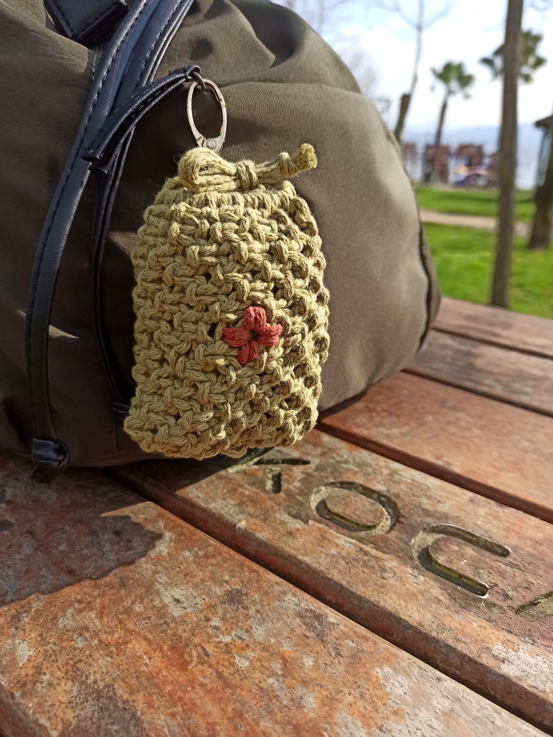 Makrame Mini Pouch | Macrame Coin Purse | Earphone Case | Essential ...