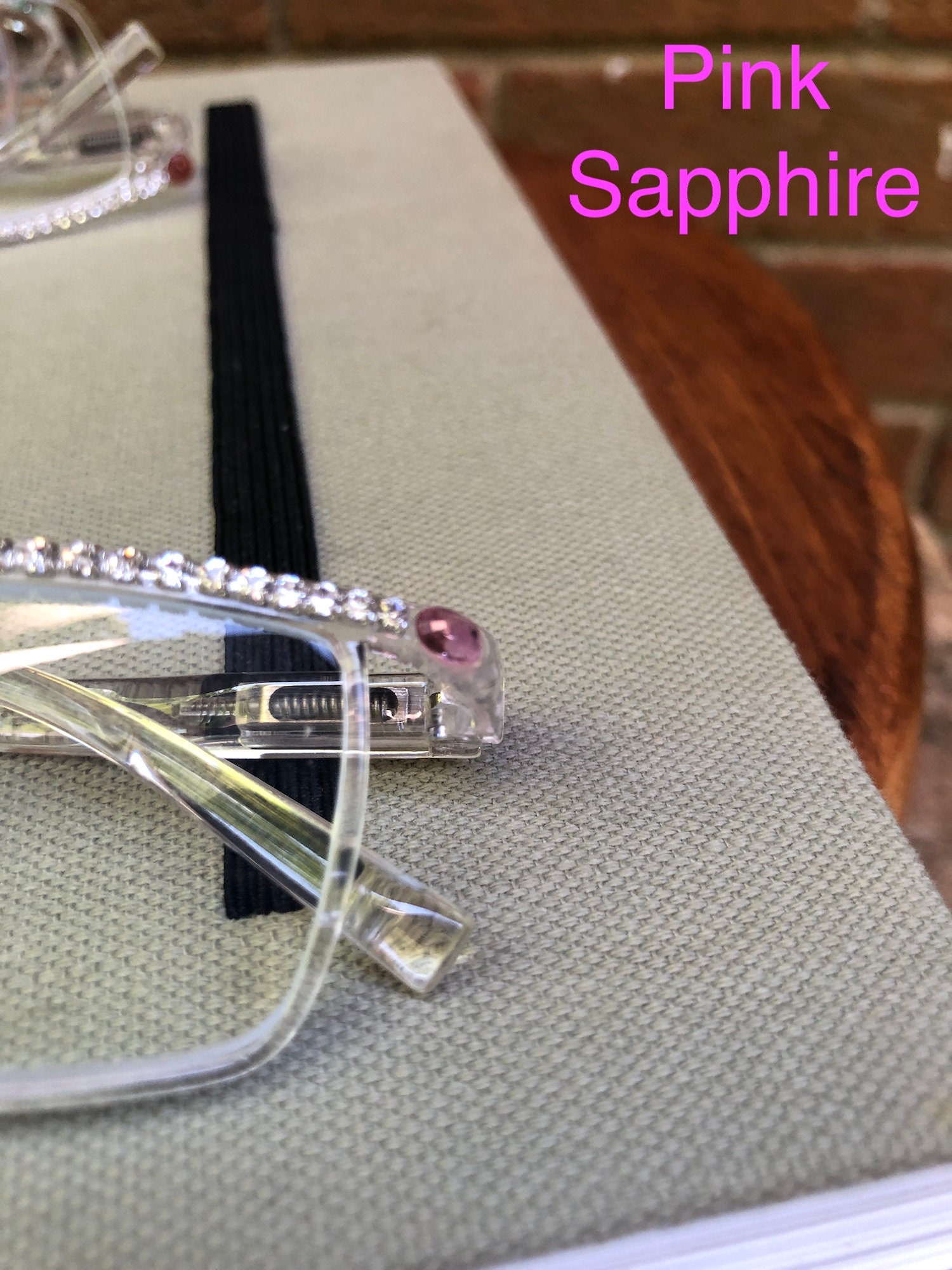 Rhinestone Readers With Faceted Gemstones real Not Lab Grown - Etsy