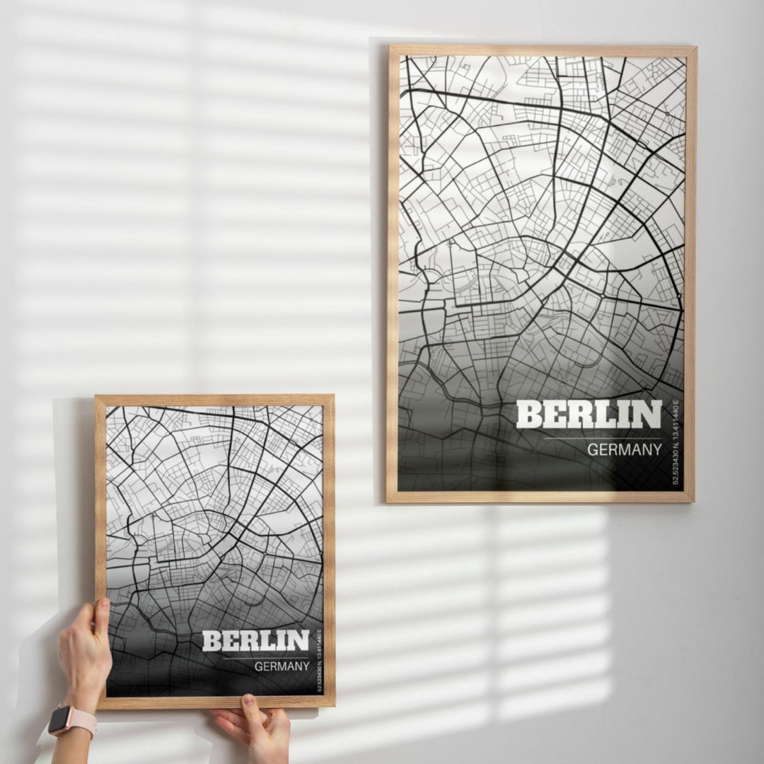 Custom Map Print, Custom Wall Art, City Print, Map Print Poster ...