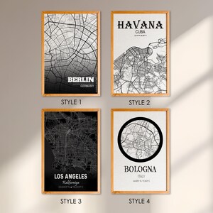 Custom Map Print, Custom Wall Art, City Print, Map Print Poster ...