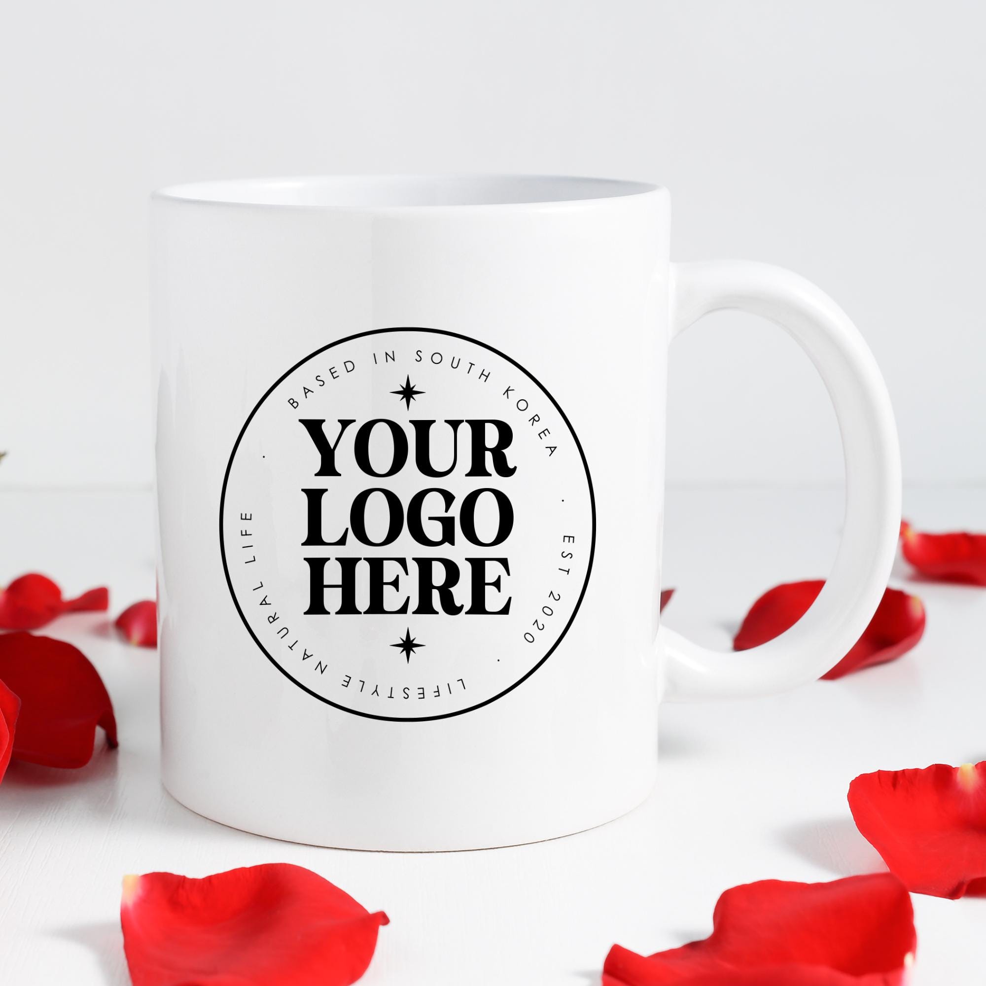 Your Logo Here Mug, Logo Mug, Custom Logo Mug, Coffee Mug, Company Logo ...