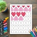 10 Printable Easy Patterns Coloring Pages for Adults, Kids, Teens and ...