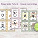 Number Flash Cards,123 Flash Cards, Bilingual Number Flash Cards ...