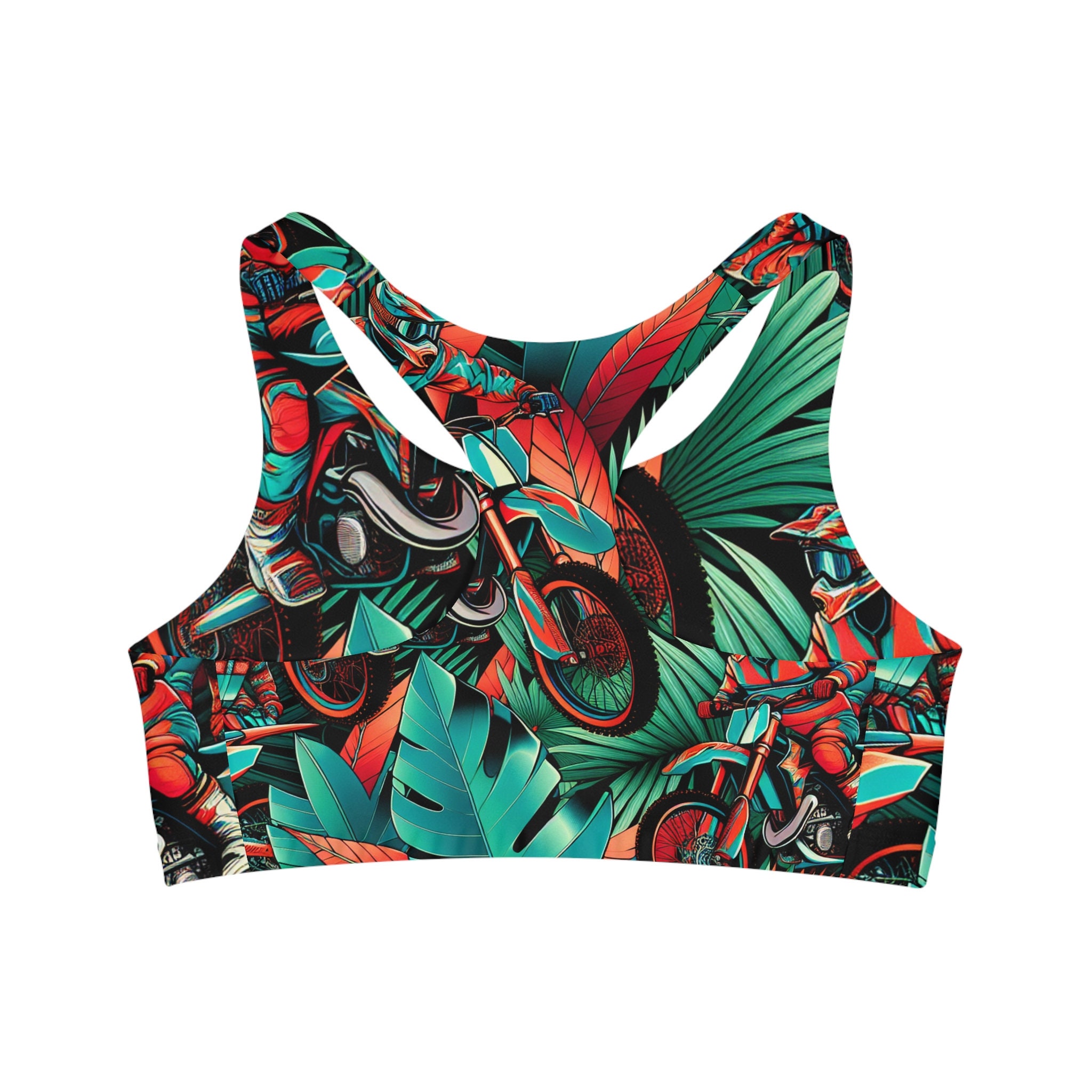 Jungle Racer Escape Sports Bra - Etsy