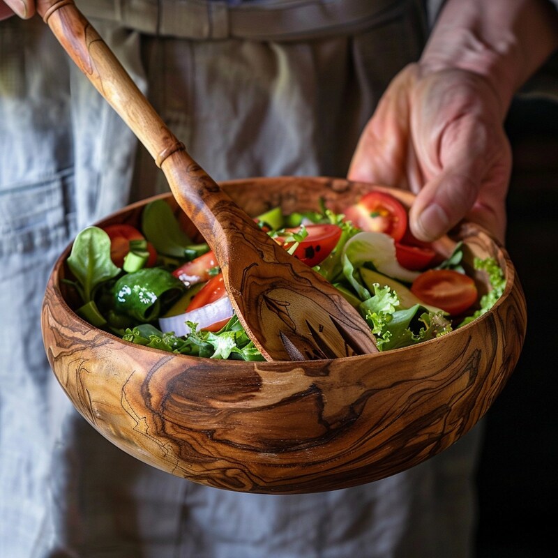 Olive Wood Bowl - Etsy