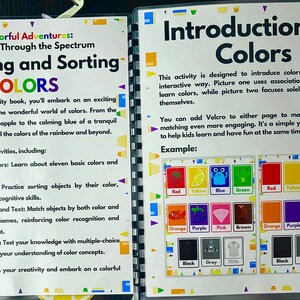 Color Matching and Color Sorting for Autism - Etsy
