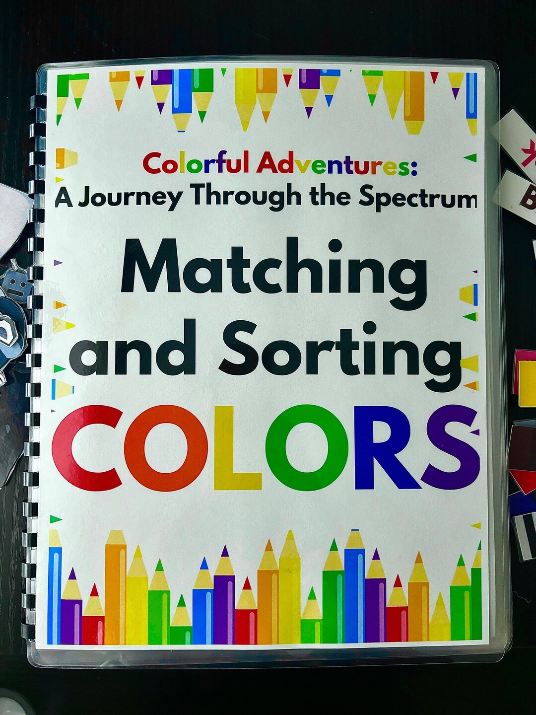 Color Matching and Color Sorting for Autism - Etsy
