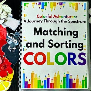 Color Matching and Color Sorting for Autism - Etsy