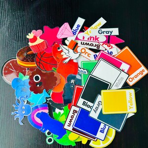 Color Matching and Color Sorting for Autism - Etsy