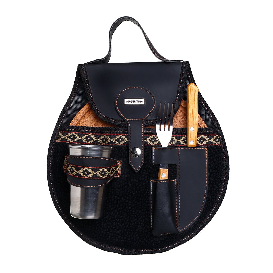 Simile Capybara Leather Roasting Set | BBQ Tableware | BBQ Accessories ...