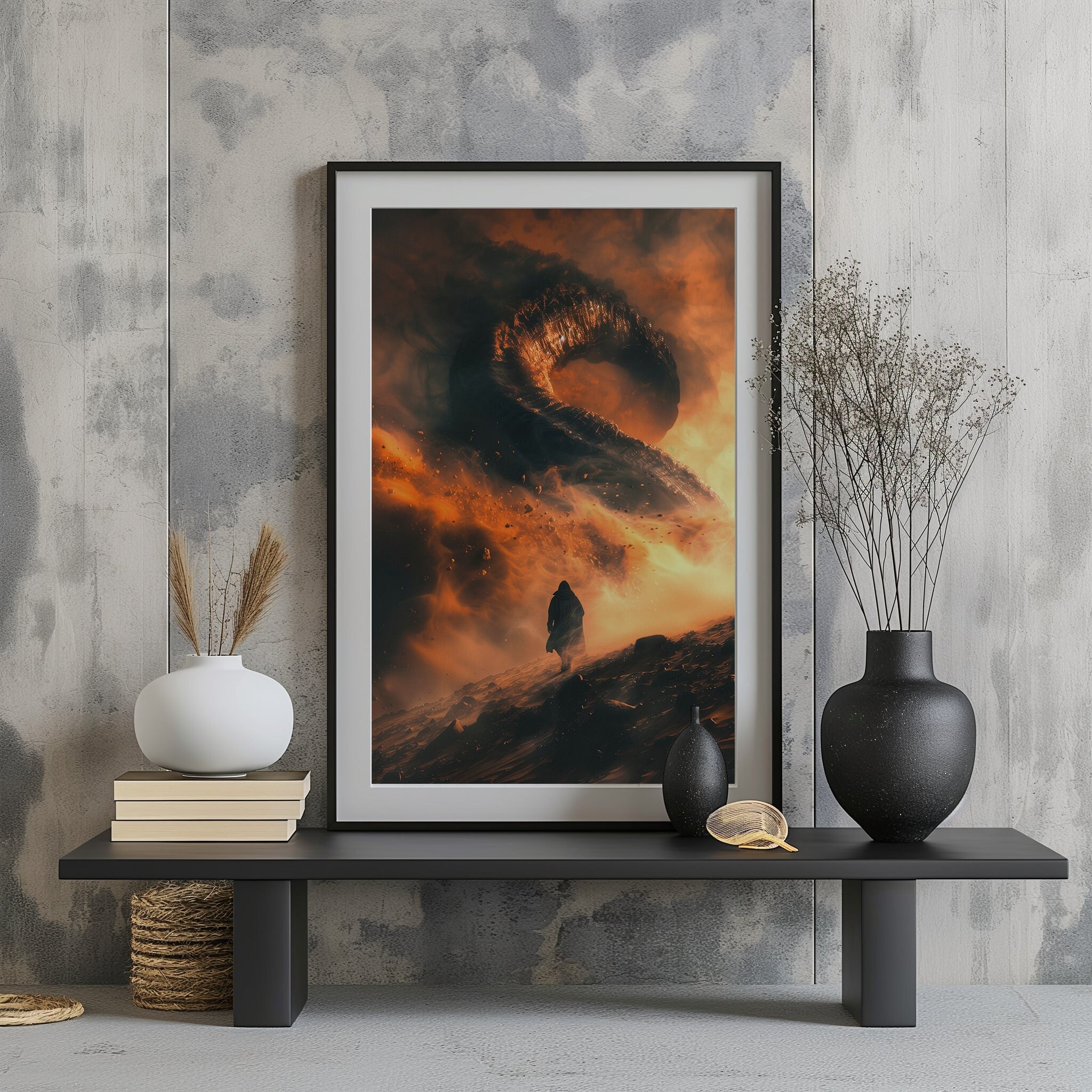 Dune: Part Two Movie Poster, Vintage Movie Poster sold by Evgenia ...