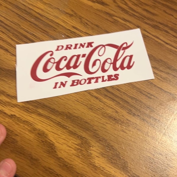 Coca Cola Decals - Etsy