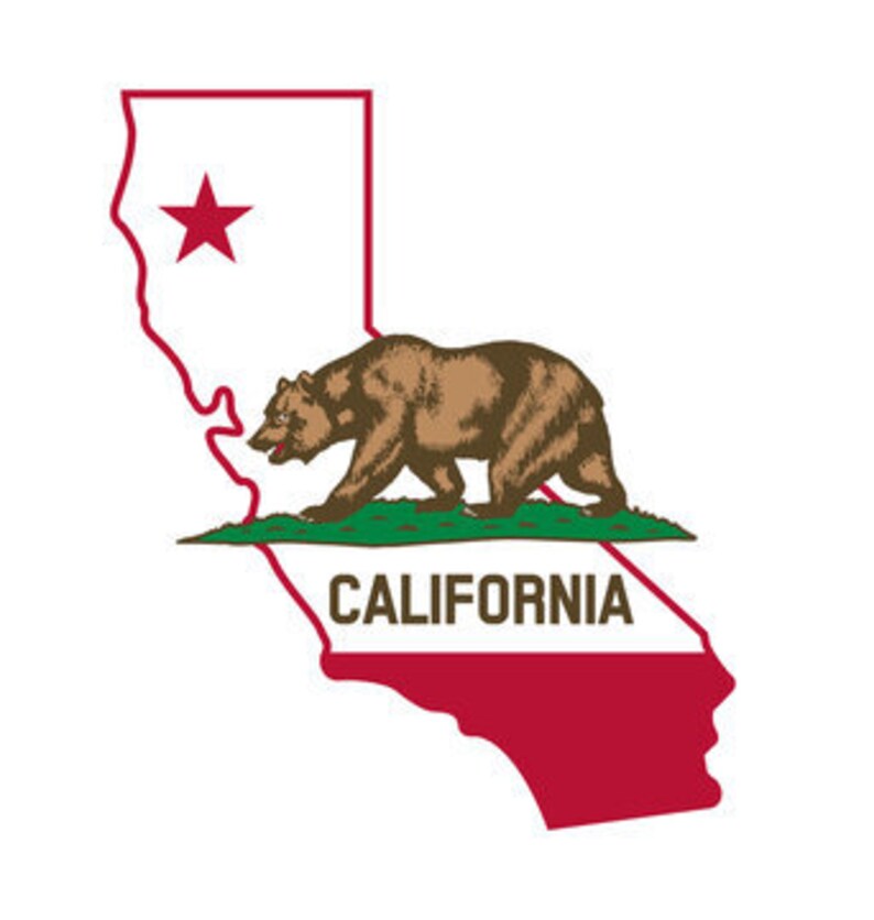 State of California Logo Decals/stickers - Etsy
