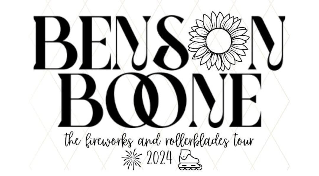 Benson Boon Tour SVG - Etsy