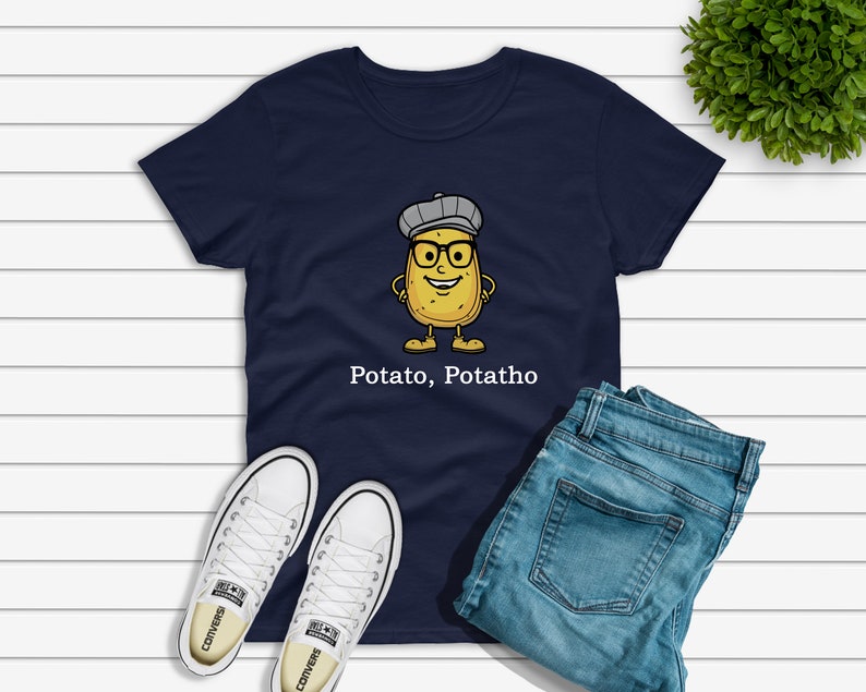 Funny Potato Shirt, Potato Potahto Shirt, Humorous Tshirt, Hipster ...