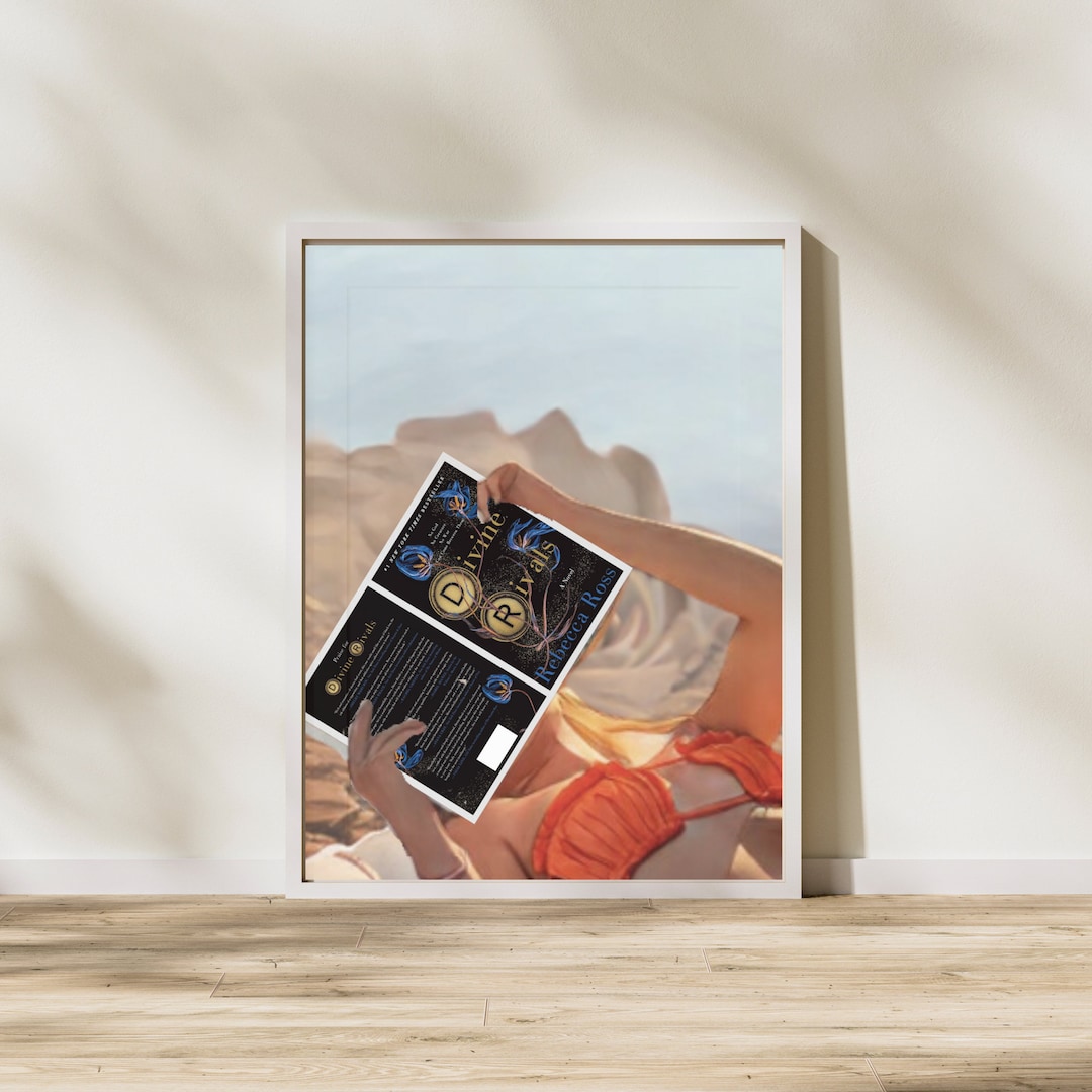 Divine Rivals Print Book Art Print Bookish Art Instant Digital Download ...