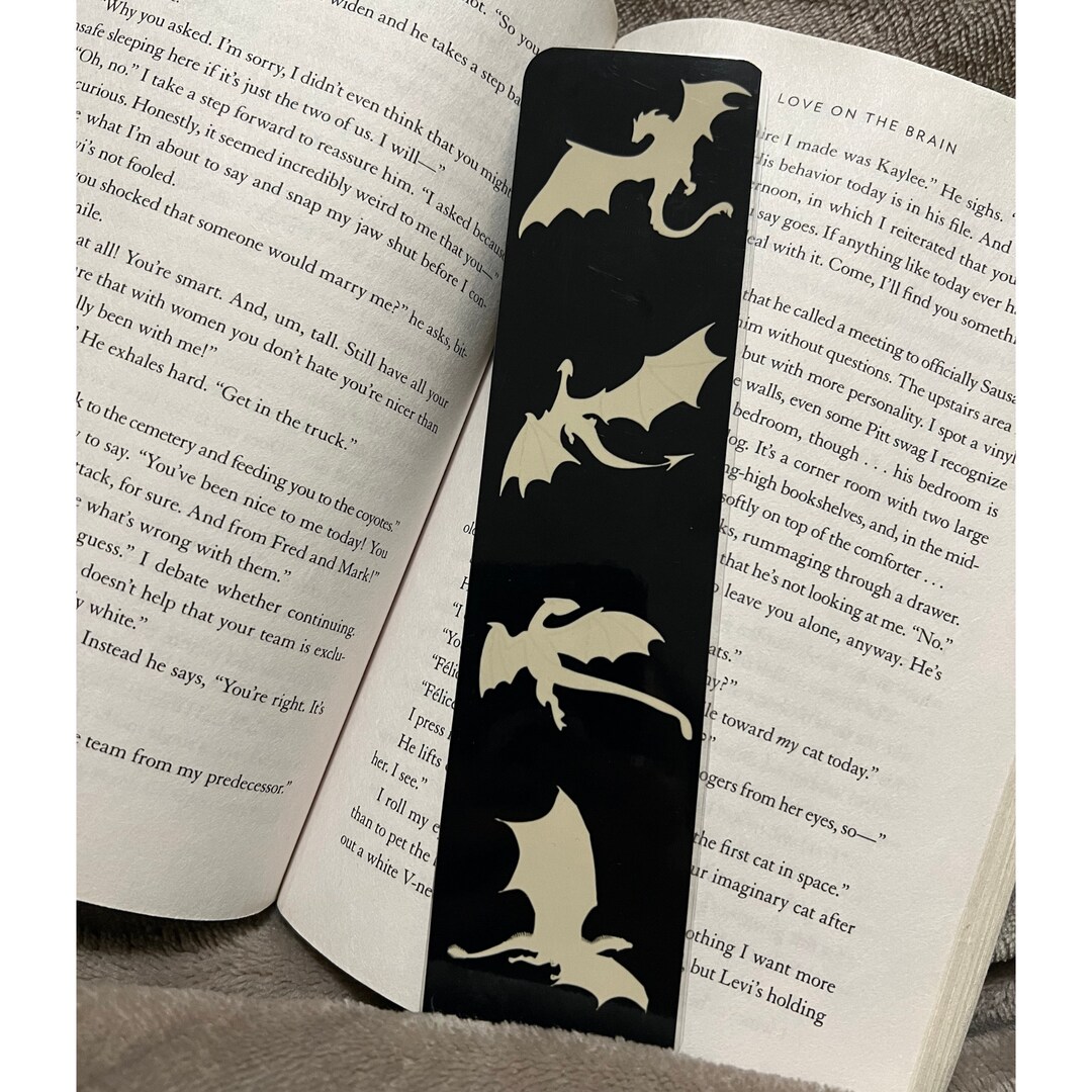 Fourth Wing Inspired Bookmark | Laminated | Iron Flame | Dragon ...