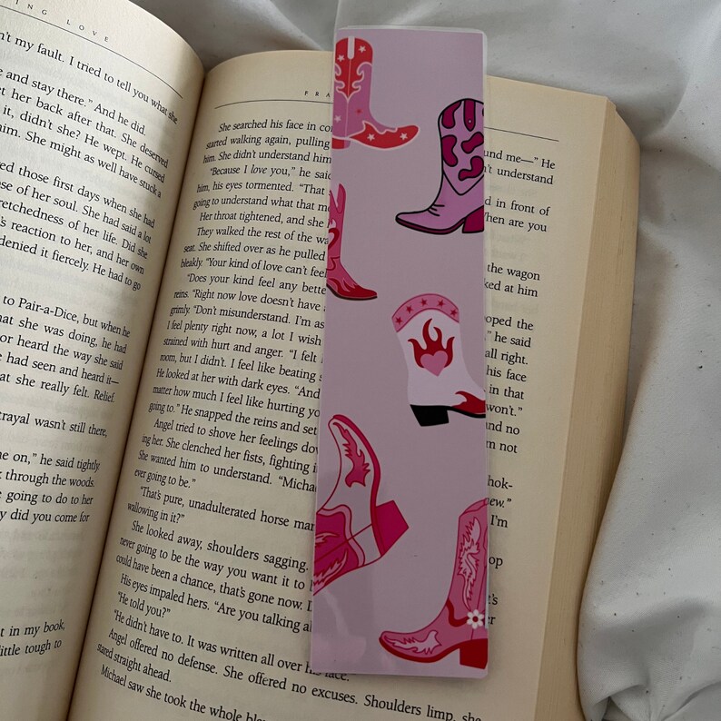 Cowboy Romance Bookmark | Cowgirl Western Bookmark | Book Lovers ...