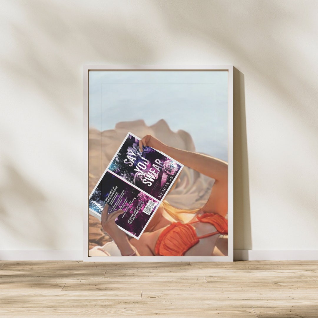 Say You Swear Print Meagan Brandy Book Art Print Say You Swear Bookish ...
