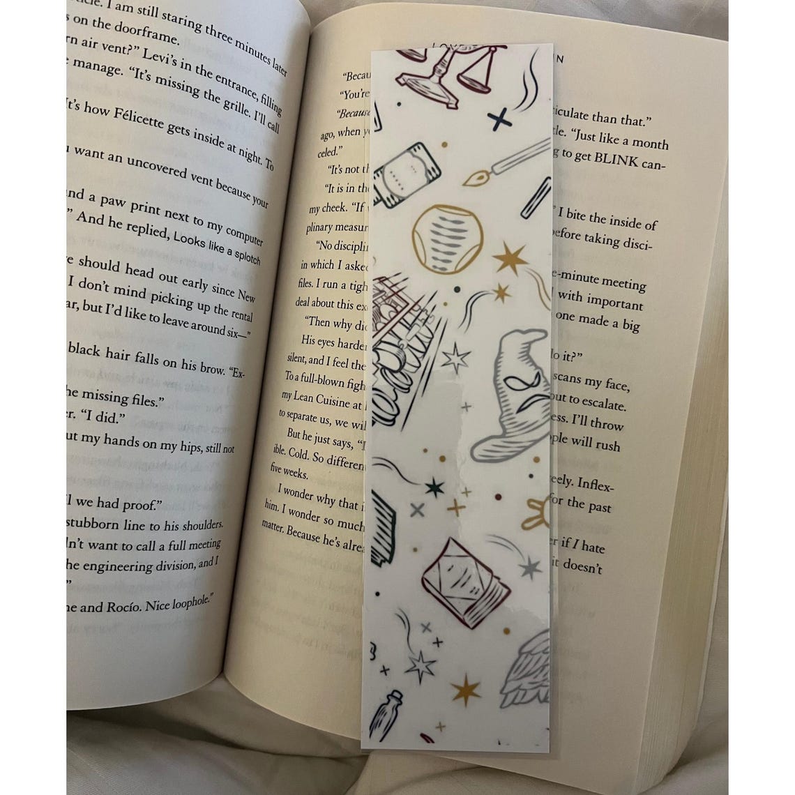 Potter Bookmark, Wizard Bookmark, Hp Bookmark Teacher Gift Book Club ...