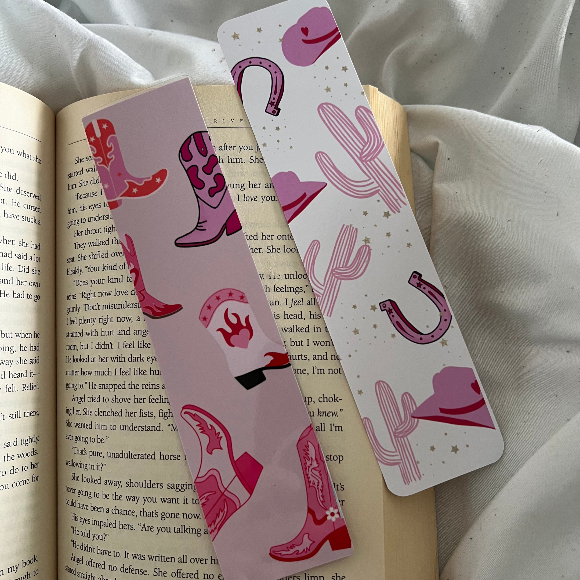 Cowboy Romance Bookmark | Cowgirl Western Bookmark | Book Lovers ...