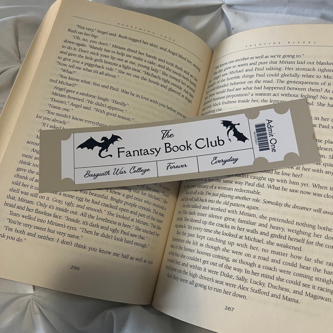 Fourth Wing Inspired Bookmark | Laminated | Dragon Bookmark | Bookmarks ...