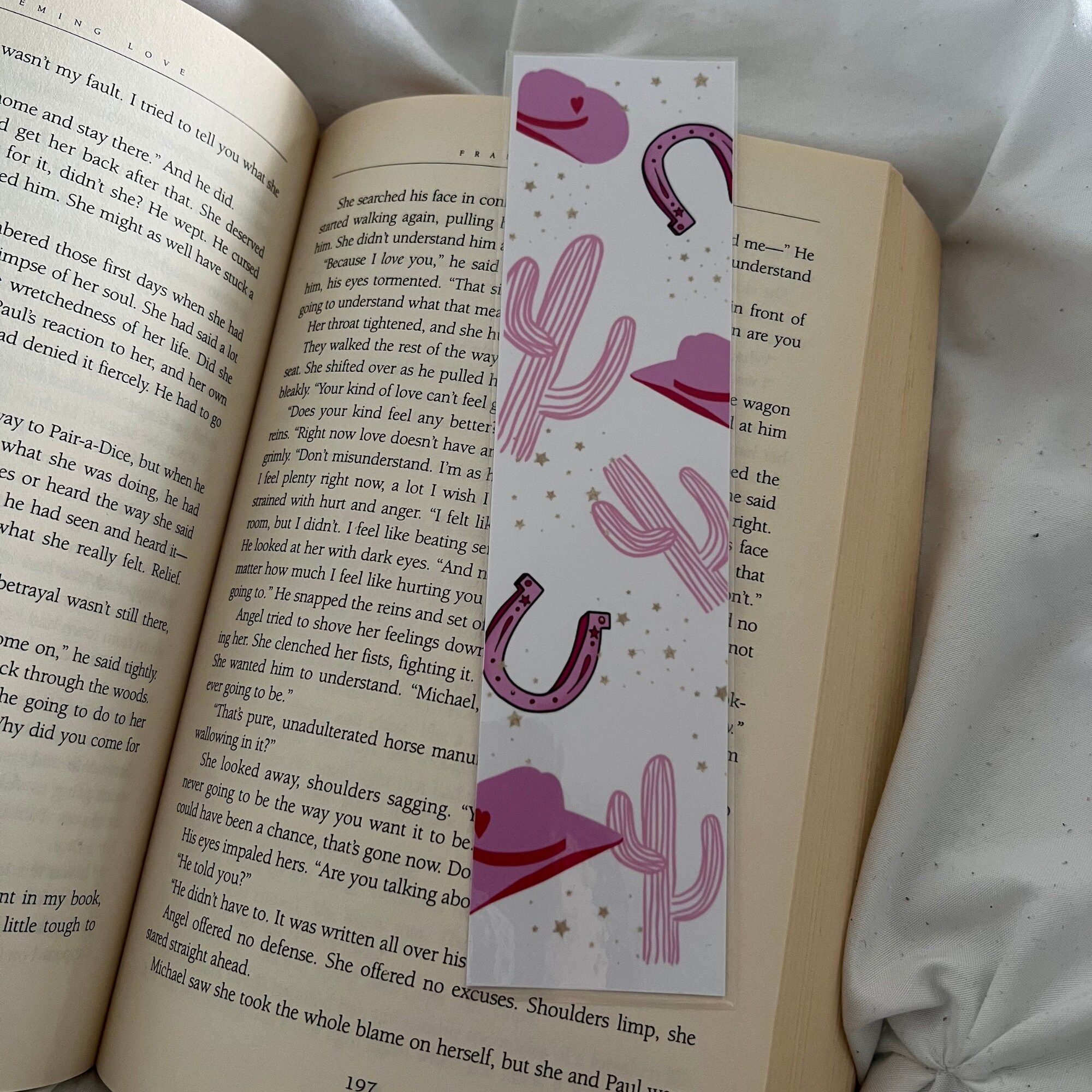 Cowboy Romance Bookmark | Cowgirl Western Bookmark | Book Lovers ...