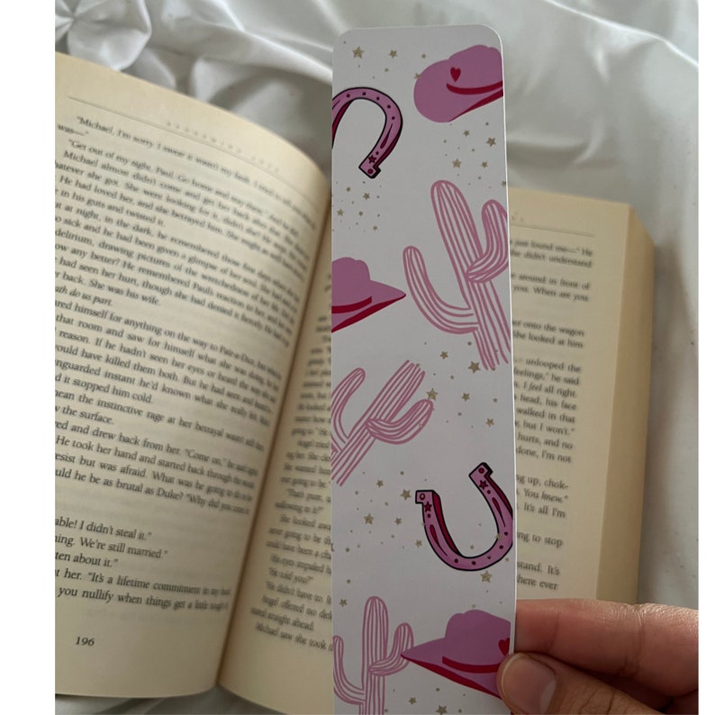 Cowboy Romance Bookmark | Cowgirl Western Bookmark | Book Lovers ...