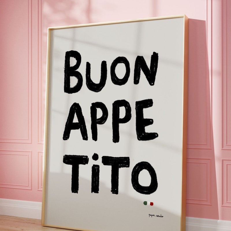 Italian Food Art Wall - Etsy UK