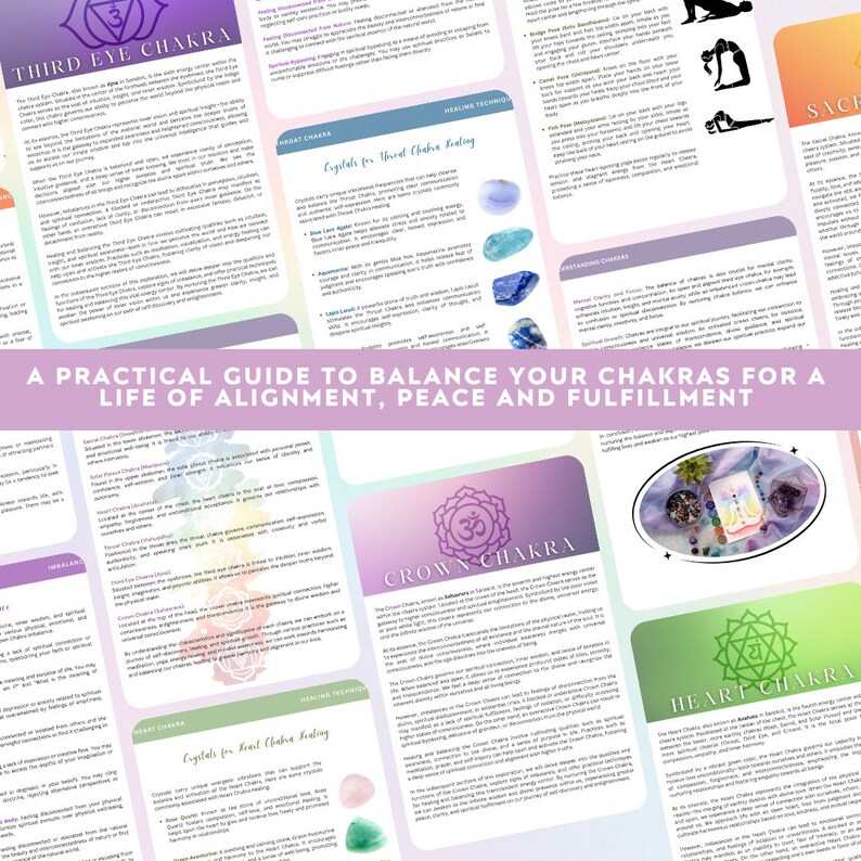 Chakra Healing Guide A Practical Guide to Balancing & Re-aligning Your ...