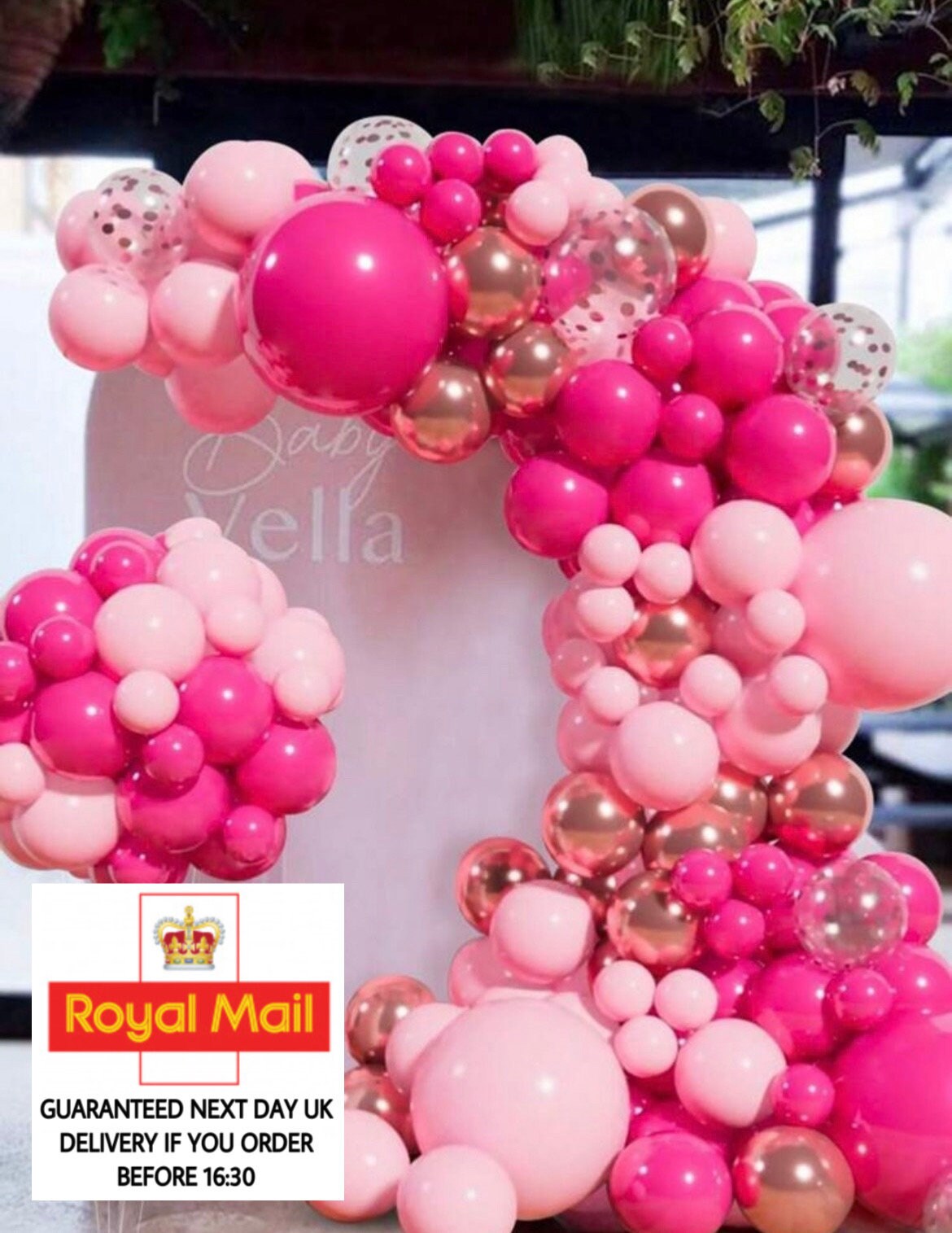 109 Pcs Pink Balloon Garland Arch Kit - Etsy
