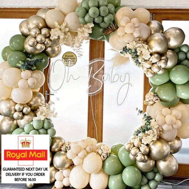 Sage Green Balloon Arch - Etsy