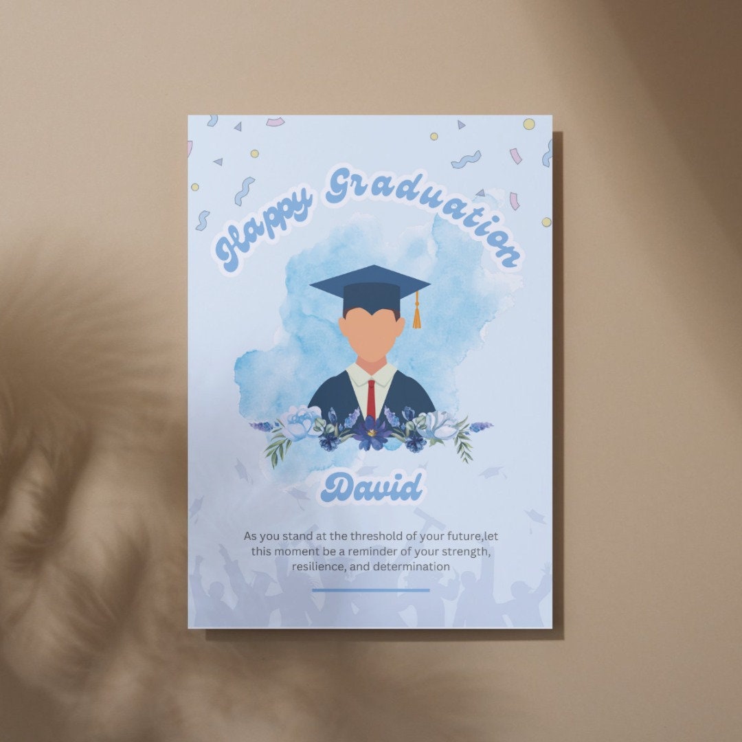 2024 Graduation Card,congrats Grad, Graduation Hat Card,happy ...