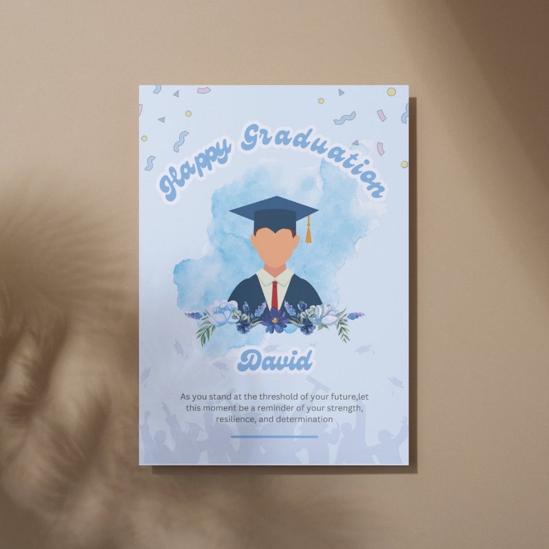 2024 Graduation Card,congrats Grad, Graduation Hat Card,happy ...