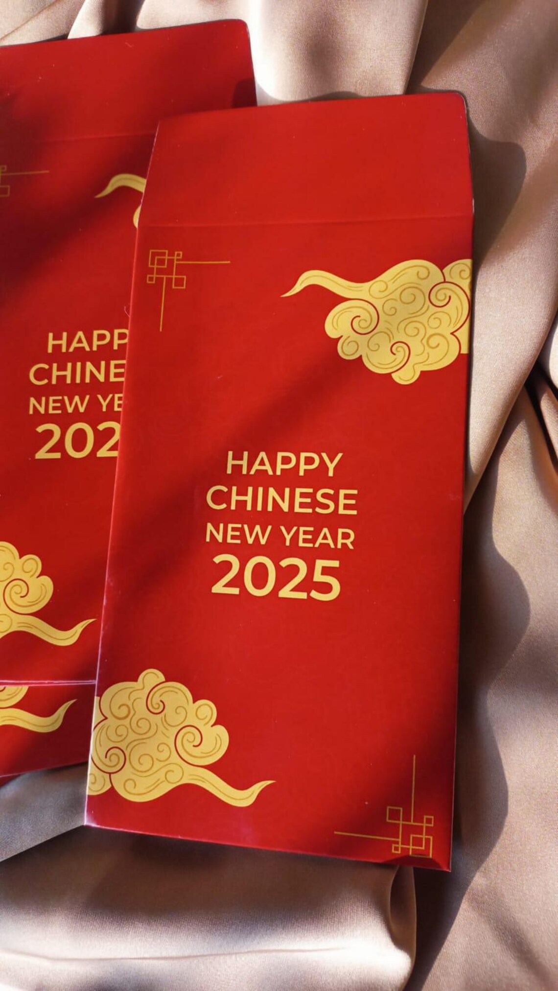 Chinese New Year Cash/money Envelopes, Red Chinese Happy New Year ...